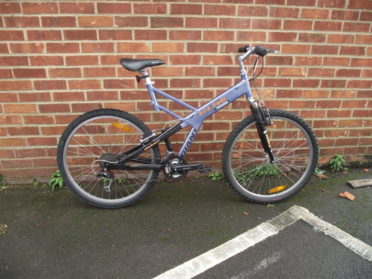 Giant Box Three Freeride Series Mountain Bike Blue, Light Blue, Purple ...